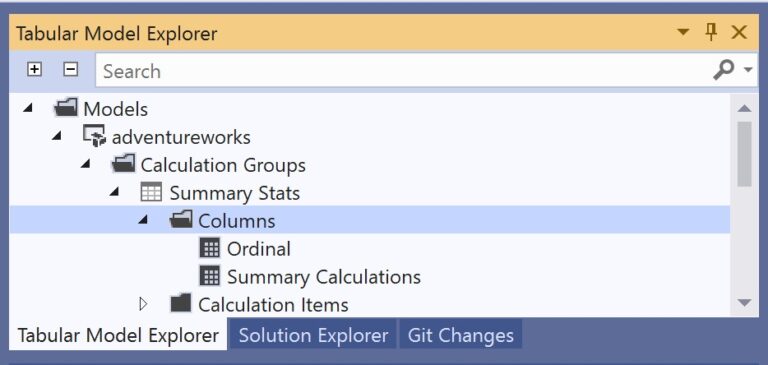 how to create summary stats with calculation groups.