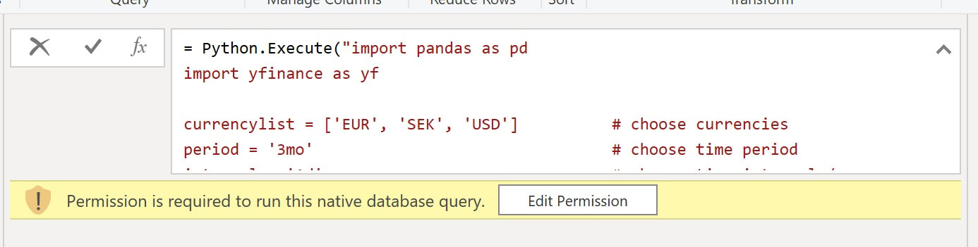 how to get the latest exchange rates straight into power bi.