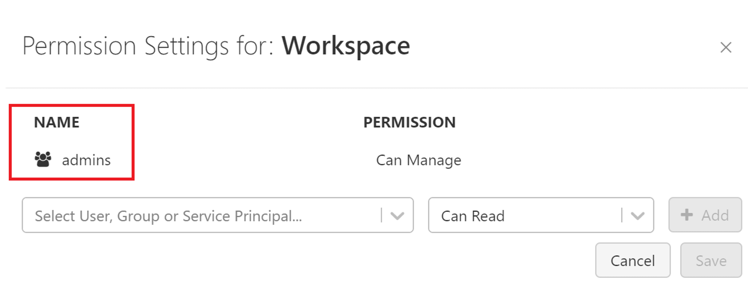 how to manage access control in databricks with SCIM API.