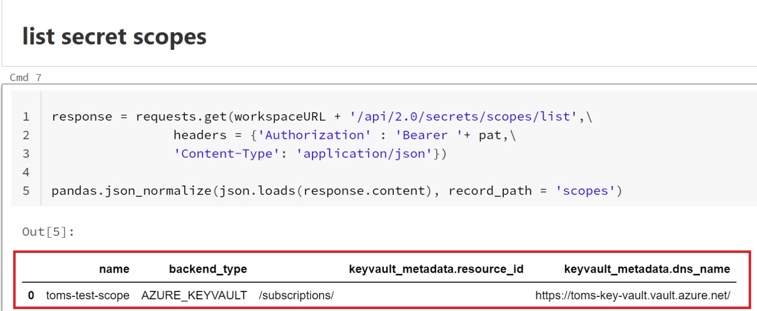 how to manage azure-key-vault backed scopes in databricks.