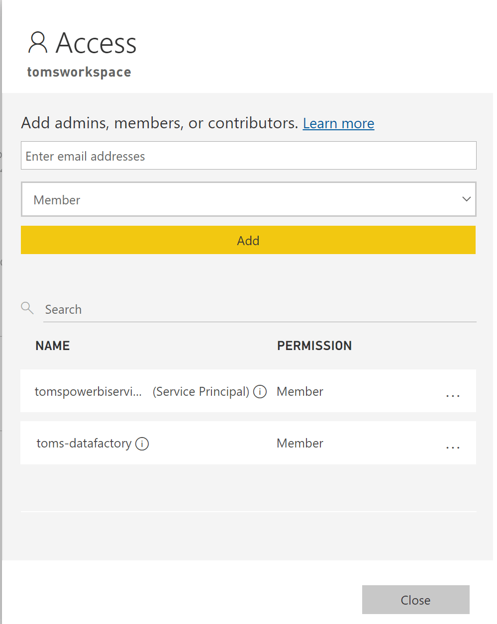 how to get oauth2 access tokens for data sources via data factory to ...