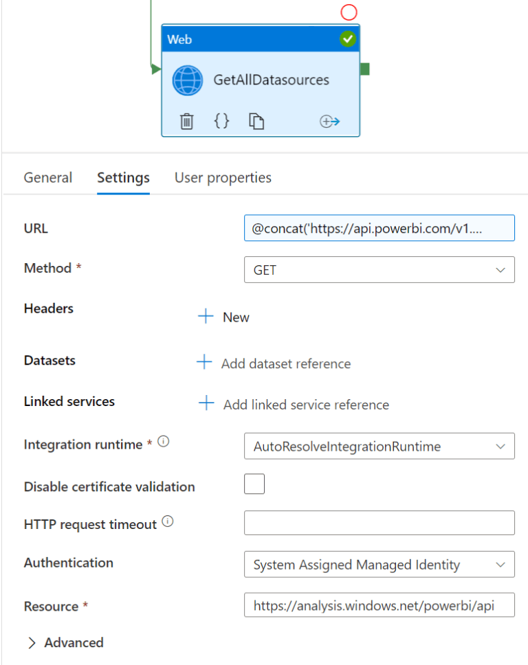 how to get oauth2 access tokens for data sources via data factory to ...