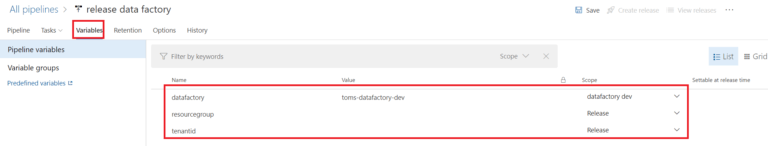 how to customize data factory triggers across environments with azure devops pipelines.