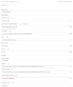 how to customize data factory triggers across environments with azure devops pipelines.