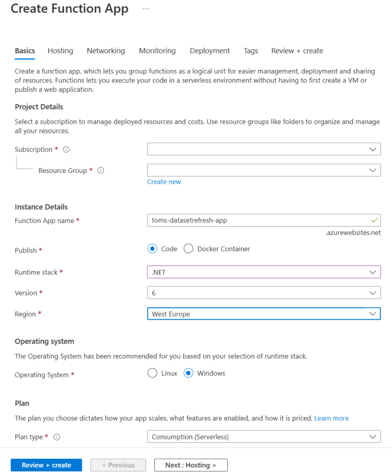 how to refresh power bi semantic models (former datasets), tables and partitions with azure ...