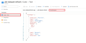 how to refresh power bi semantic models (former datasets), tables and partitions with azure ...