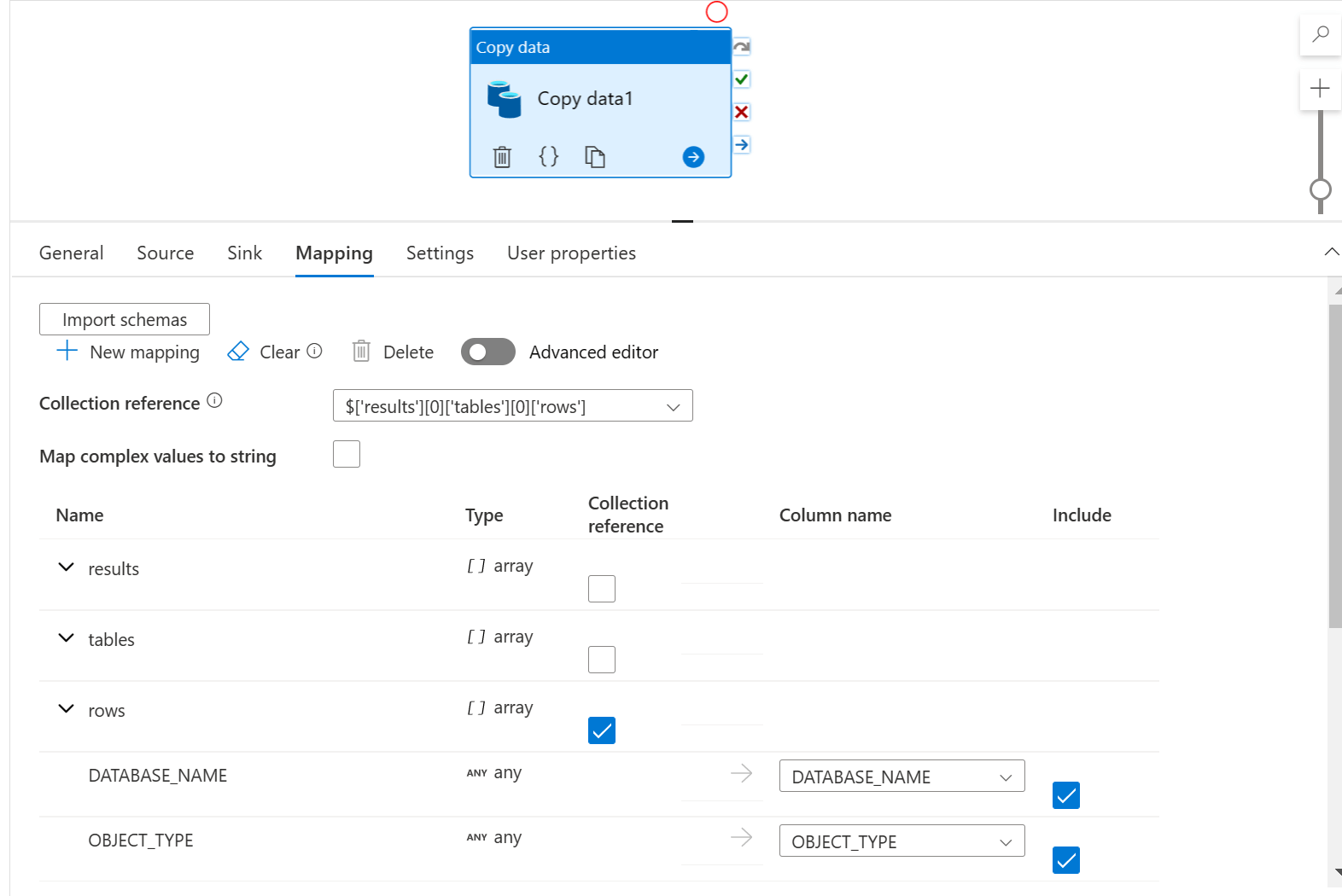 how to query and copy data from power bi semantic models (former datasets) via azure data factory.