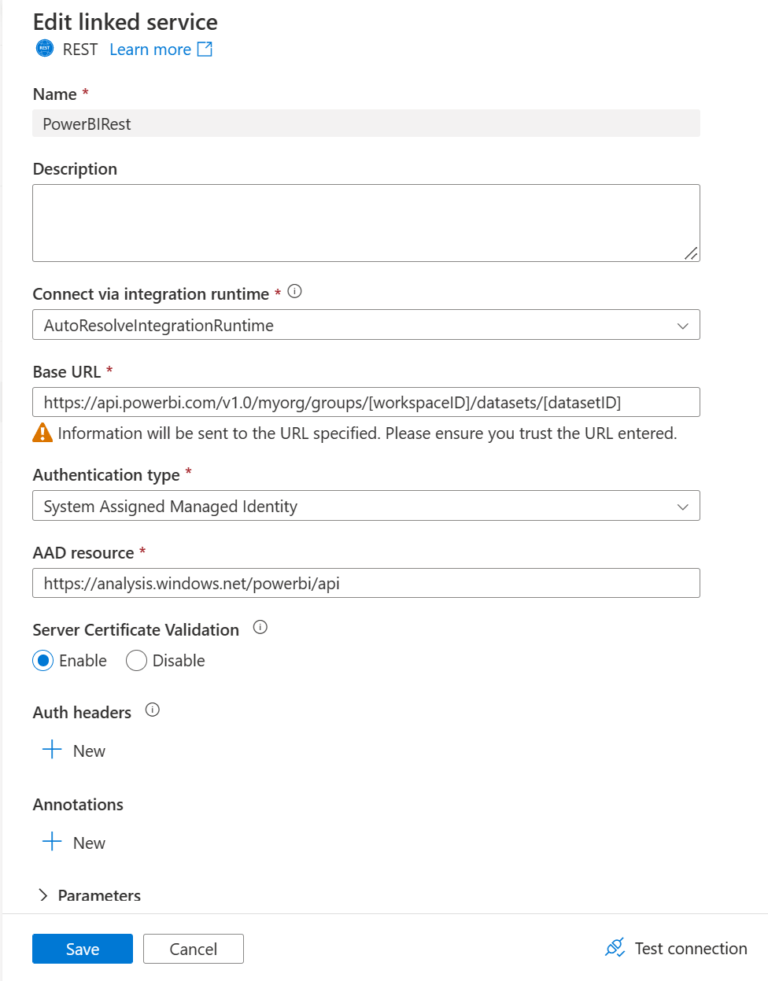 How To Query And Copy Data From Power Bi Semantic Models Former Datasets Via Azure Data Factory
