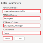 how to dynamically detangle parent-child tables in power query.