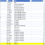 how to dynamically detangle parent-child tables in power query.