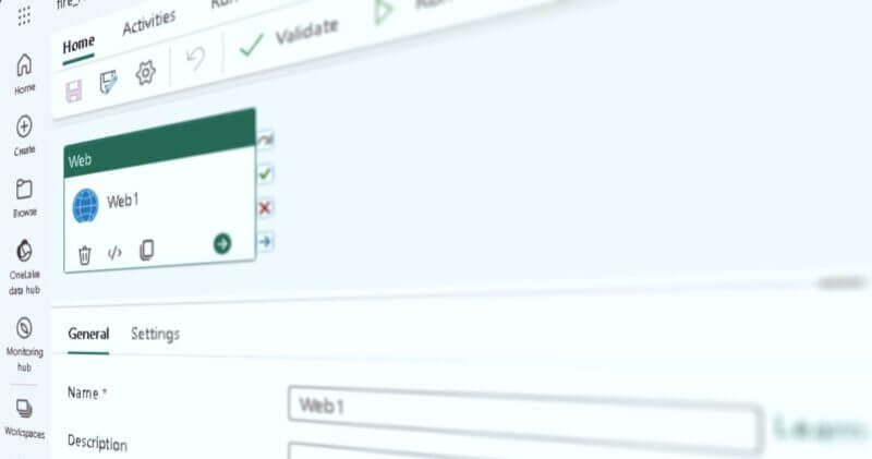 how to call power bi rest apis from fabric data pipelines.